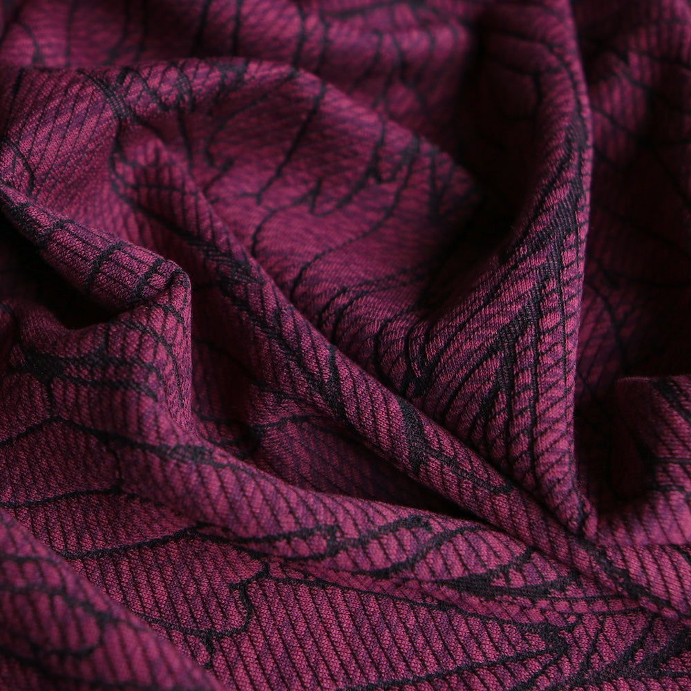 Nova Jacquard Garnet