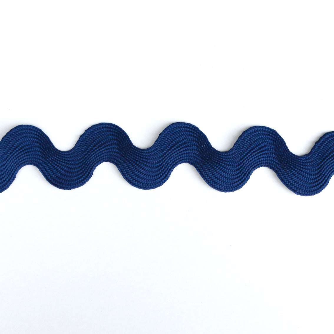 Giant Ric Rac Trim - Navy - 38mm