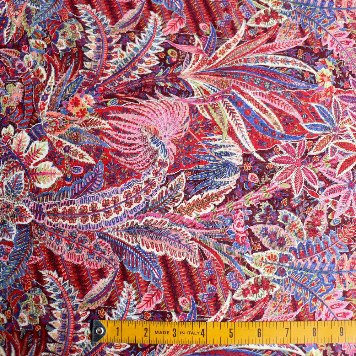 Adelphi Voyage Cherry - Liberty Sycamore Linen