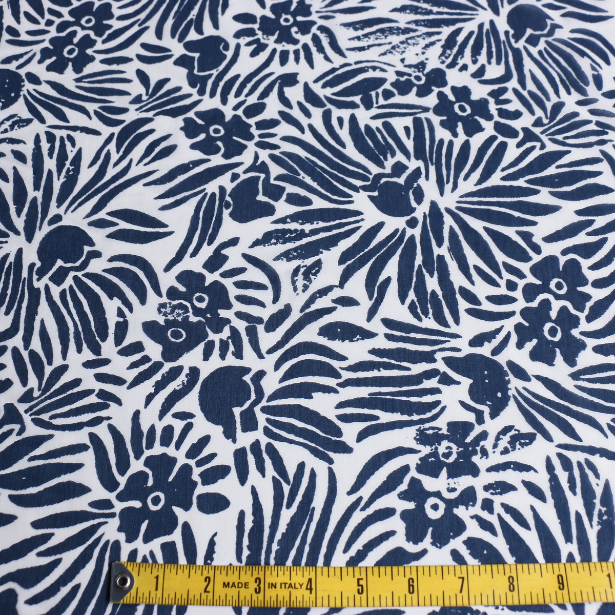 June Bloom Navy/White