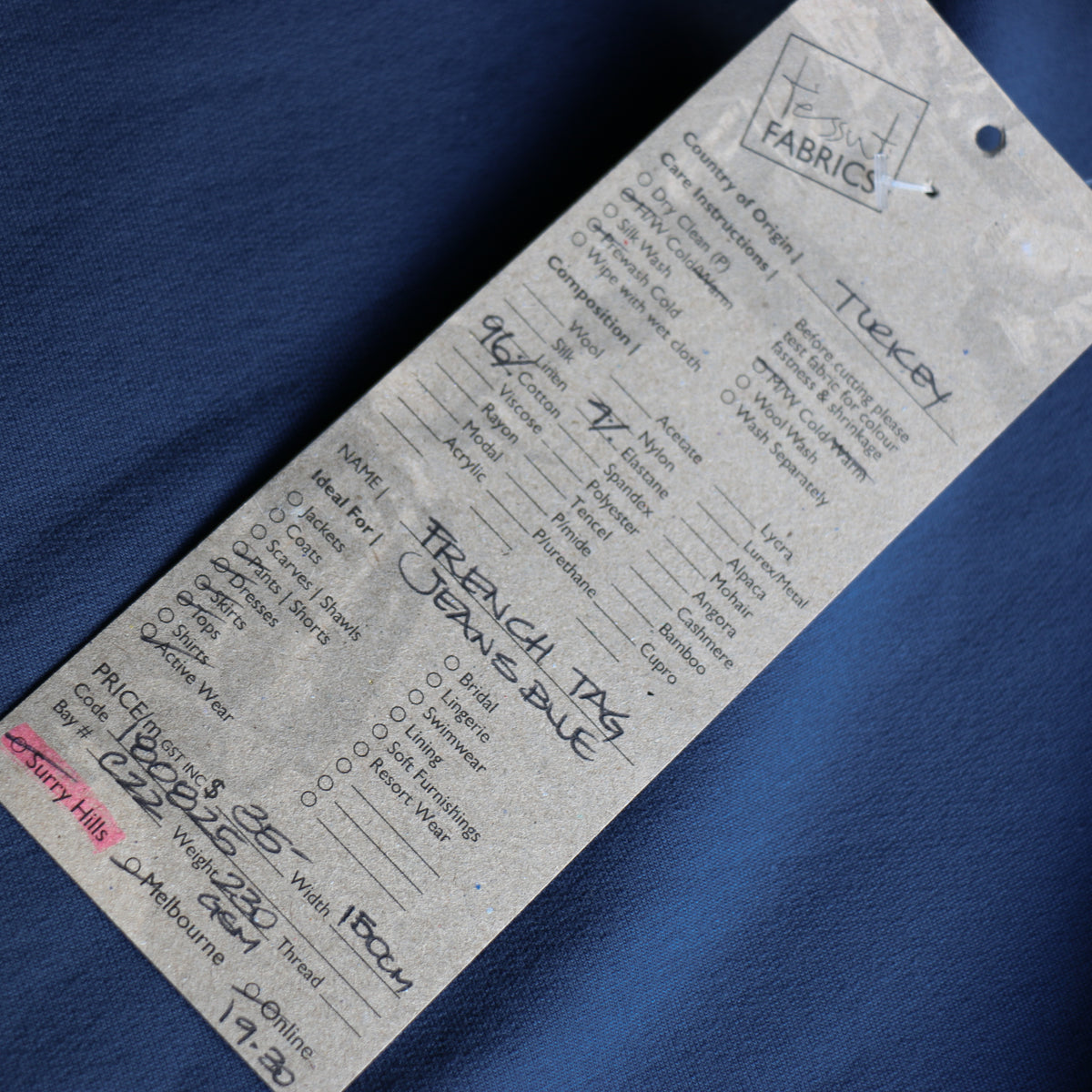 French Tag Jeans Blue