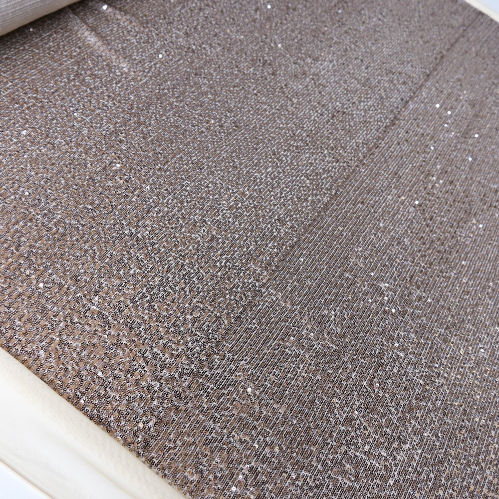 Luna Mercury Sequinned Stretch Mesh