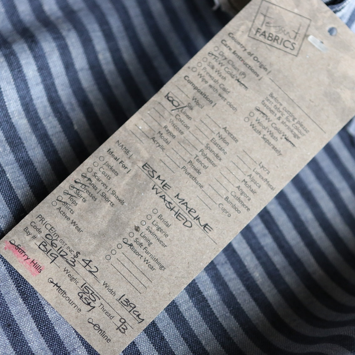 Esme Marine Linen