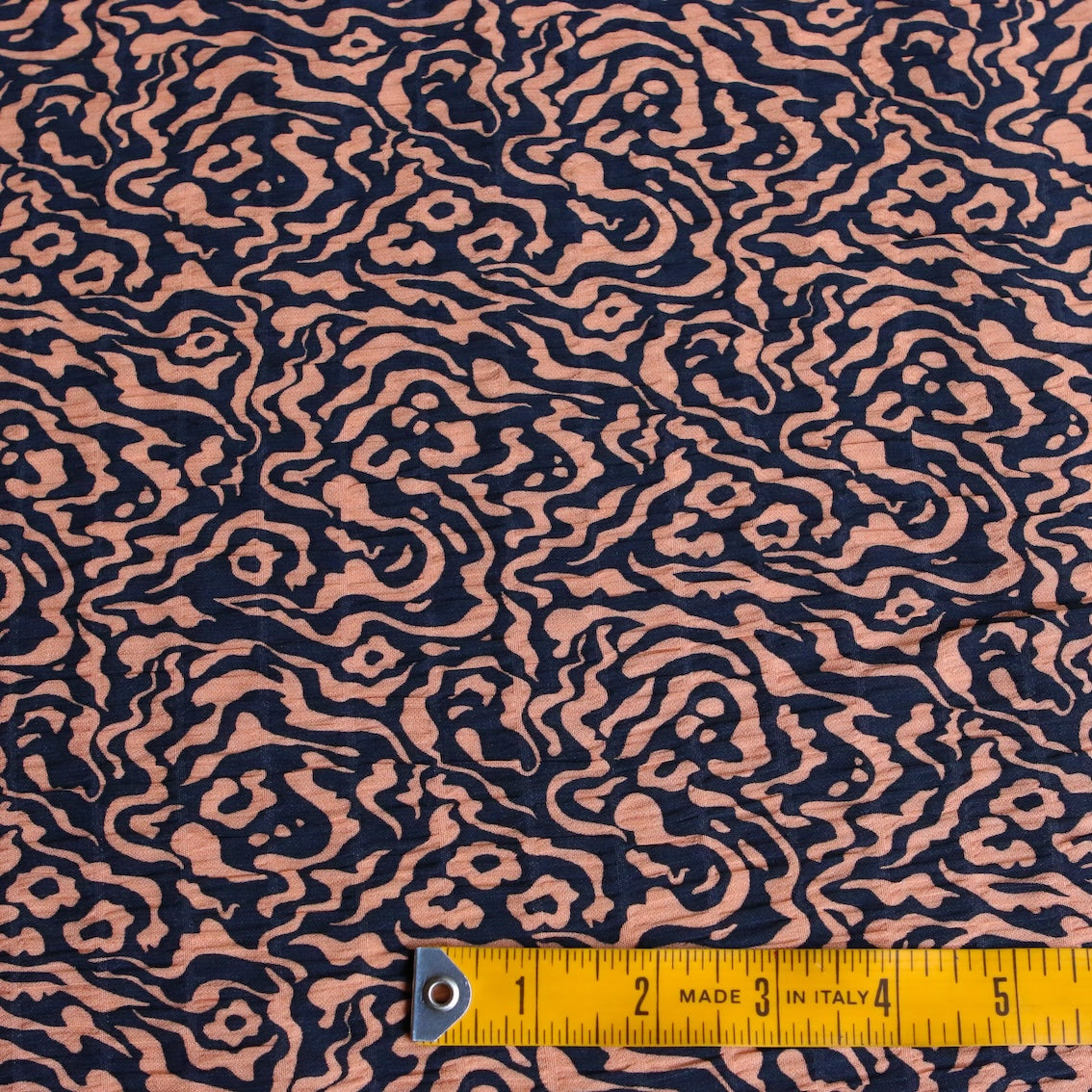 Amber Ripple Crinkle Viscose