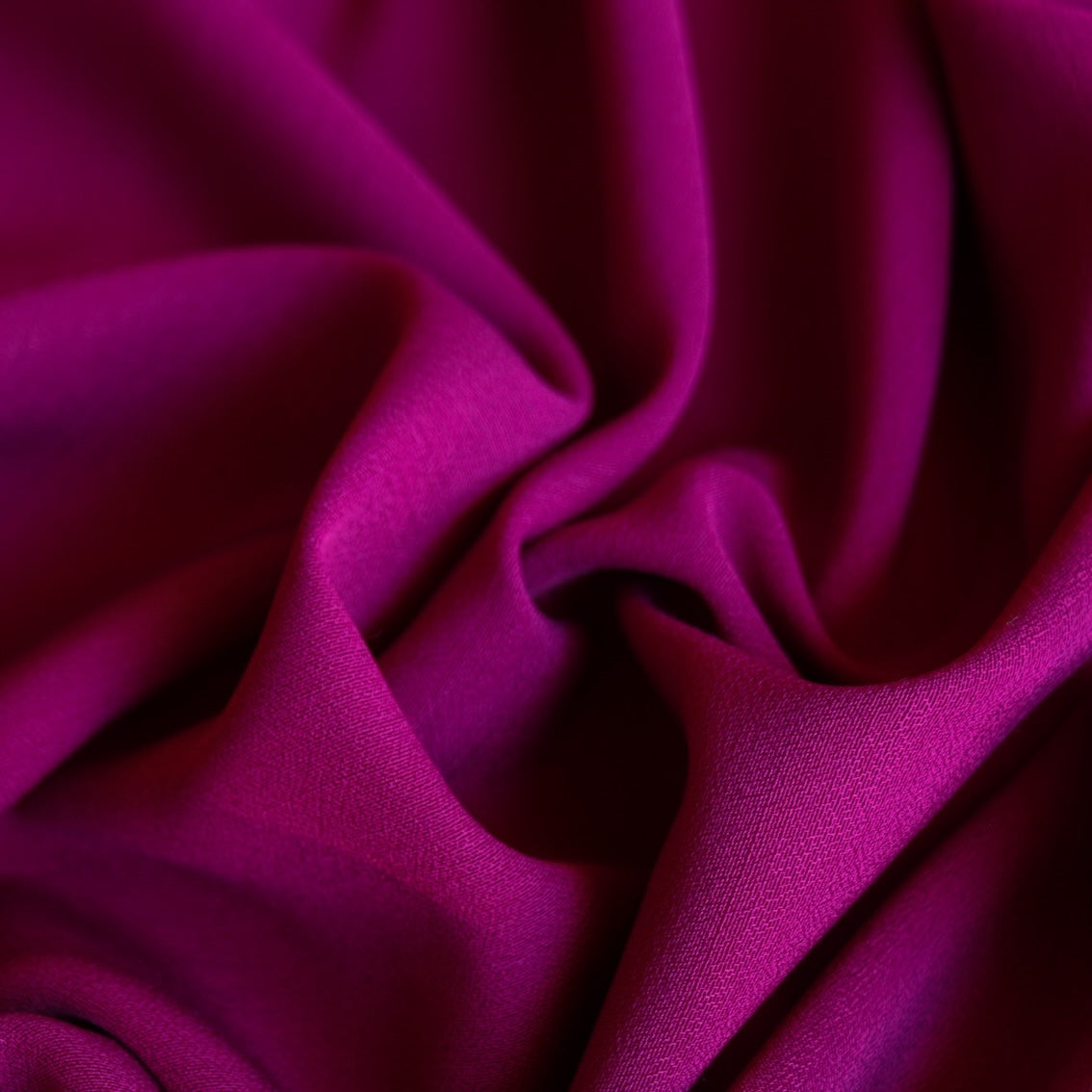 Lara Magenta Satin Backed Wool/Acetate