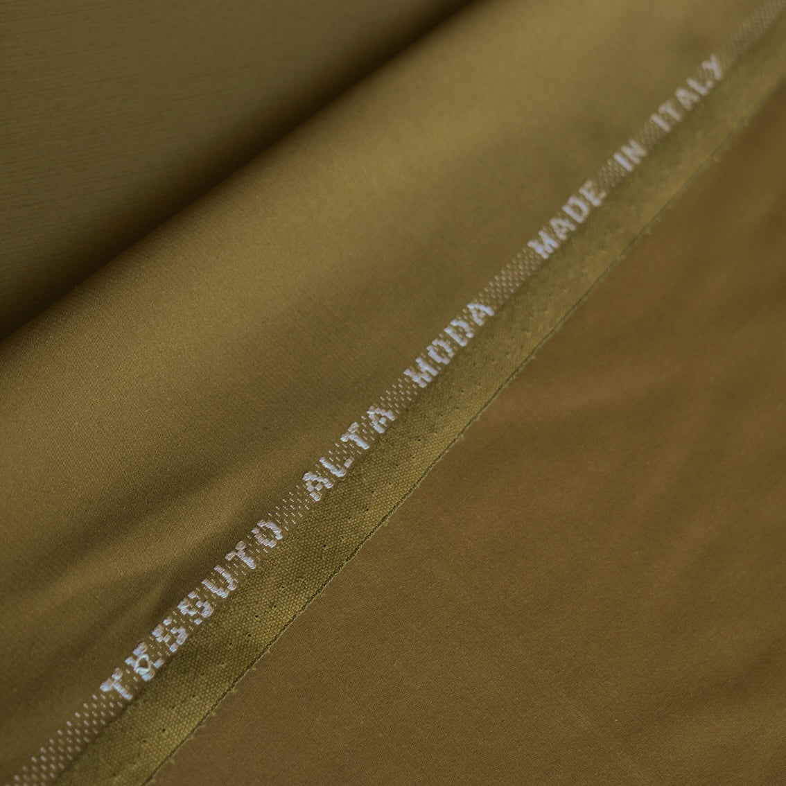 Lena Chartreuse Satin Backed Wool/Acetate