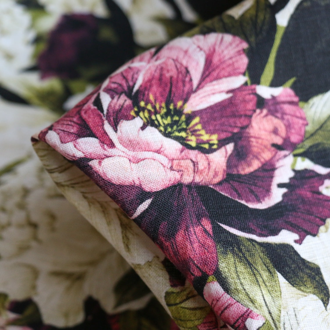 Vista Bloom Printed Linen