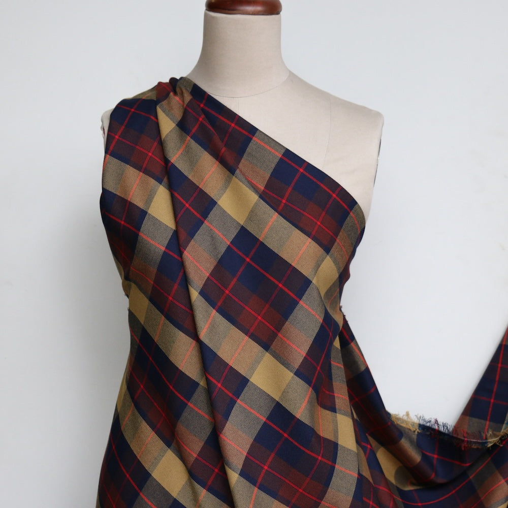 Herbert Check Viscose/Poly