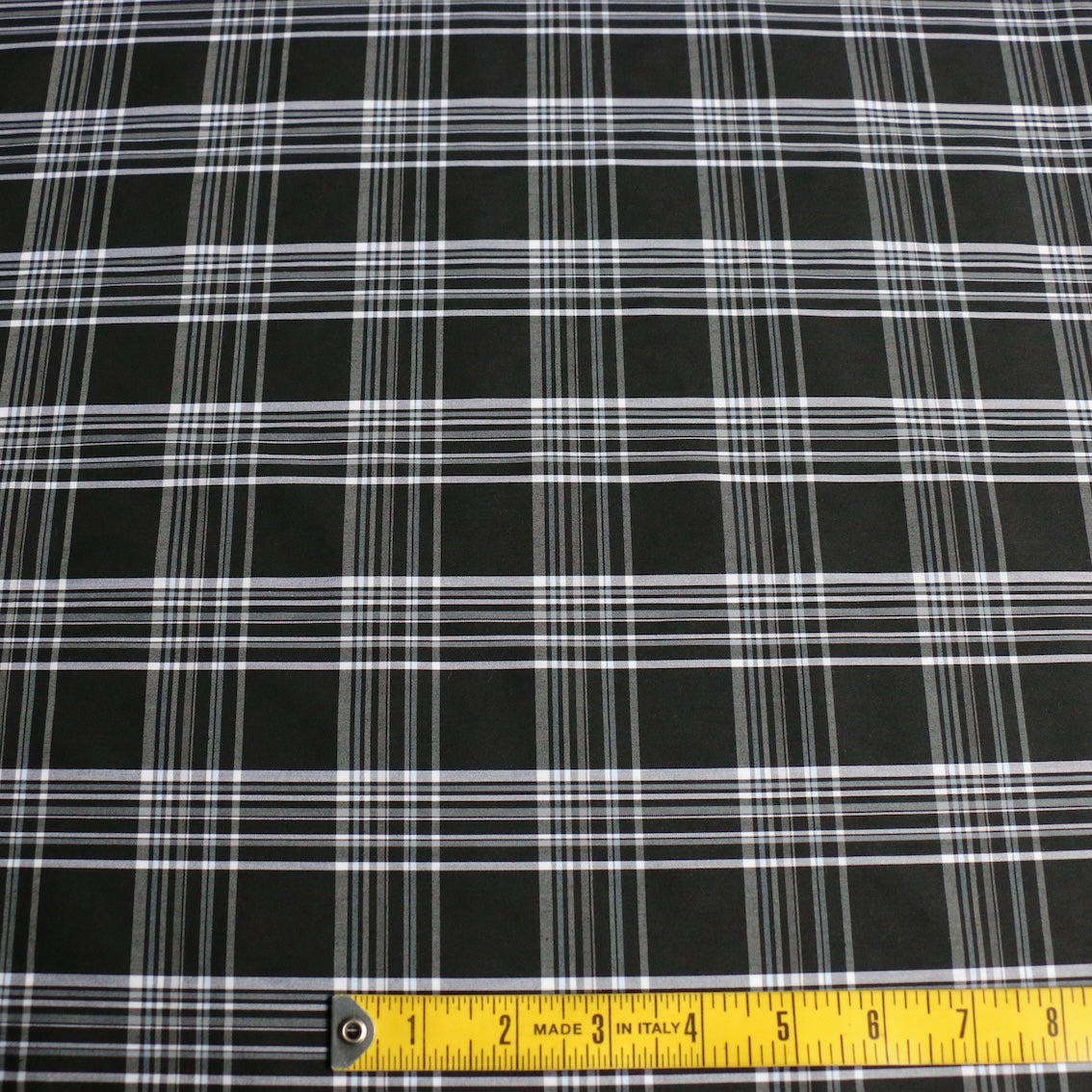 Monte Nero Check Shirting