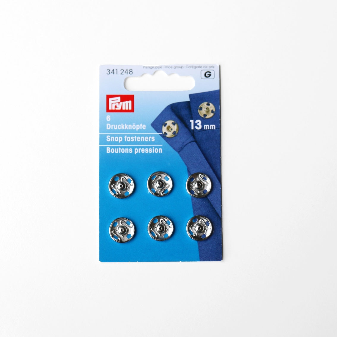Prym - Snap Fasteners - 13mm/Silver