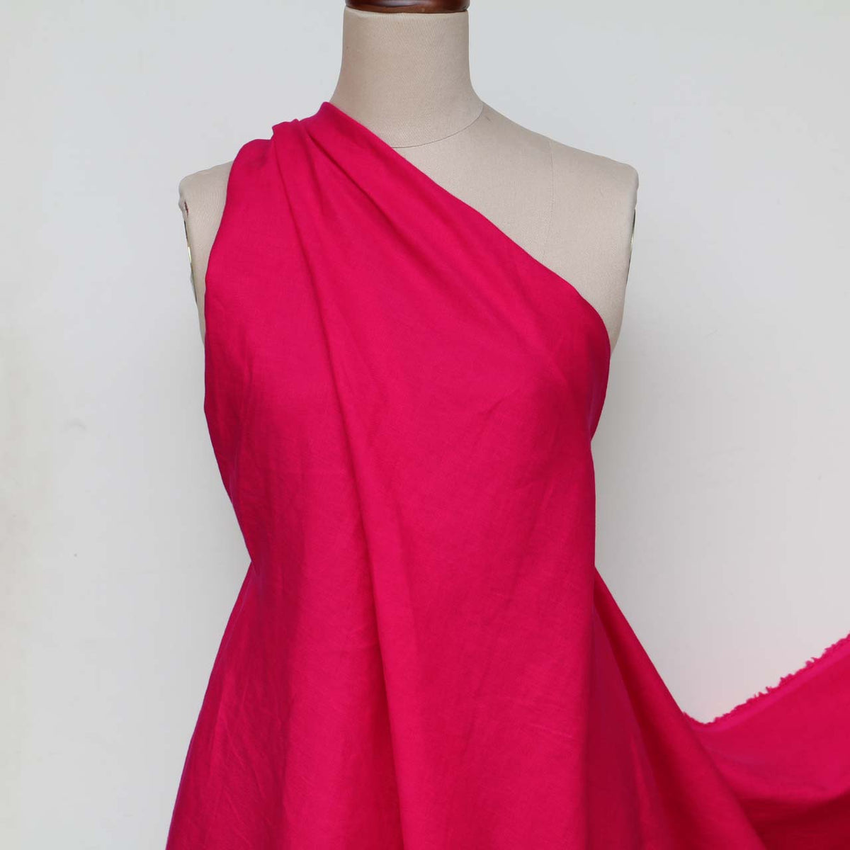 Loren Raspberry Linen