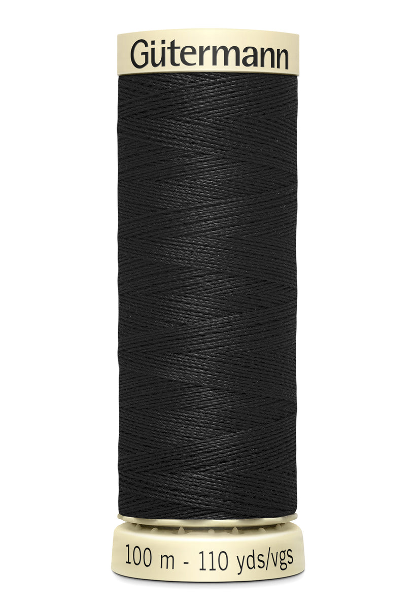 Black Rayon Lining (120cm wide)