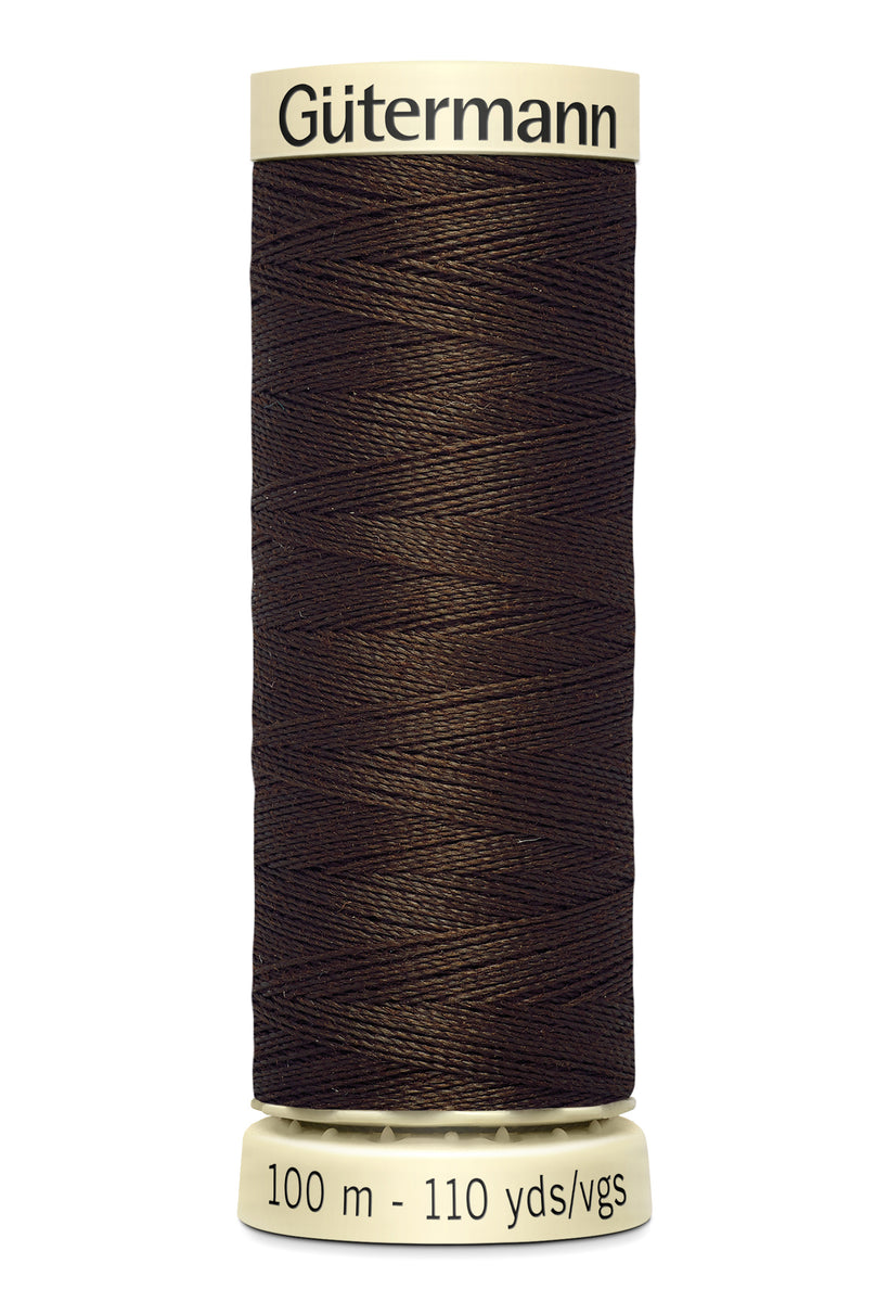 22mm Wool Binding - Dark Brown