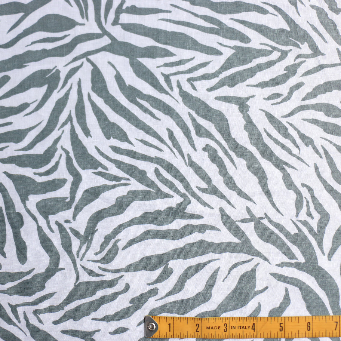 Arctic Stripe Printed Linen