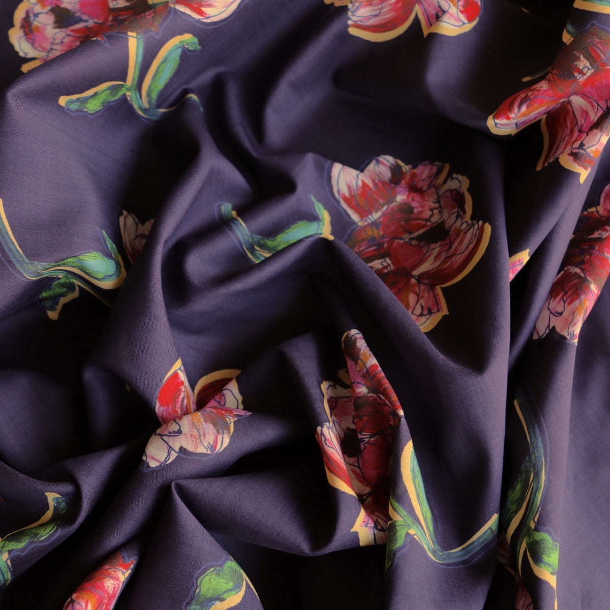 Painted Peony Liberty Tana Lawn™