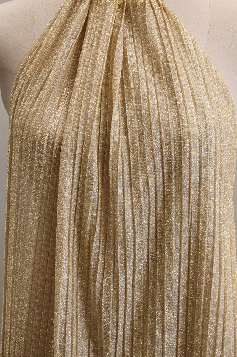 Tinsel Pleat Gold