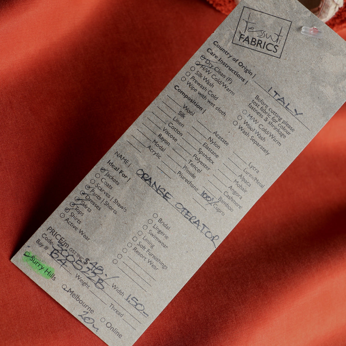 Last Chance of Orange Operator