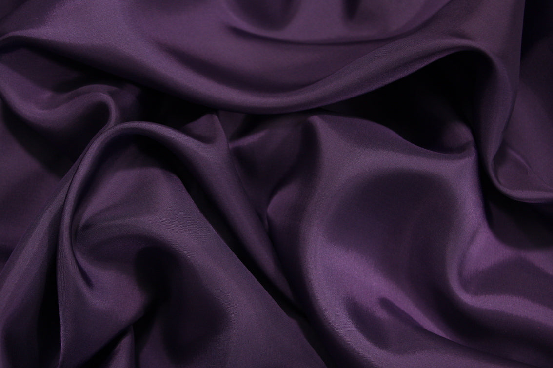 Dark Purple Rayon Lining (120cm wide)