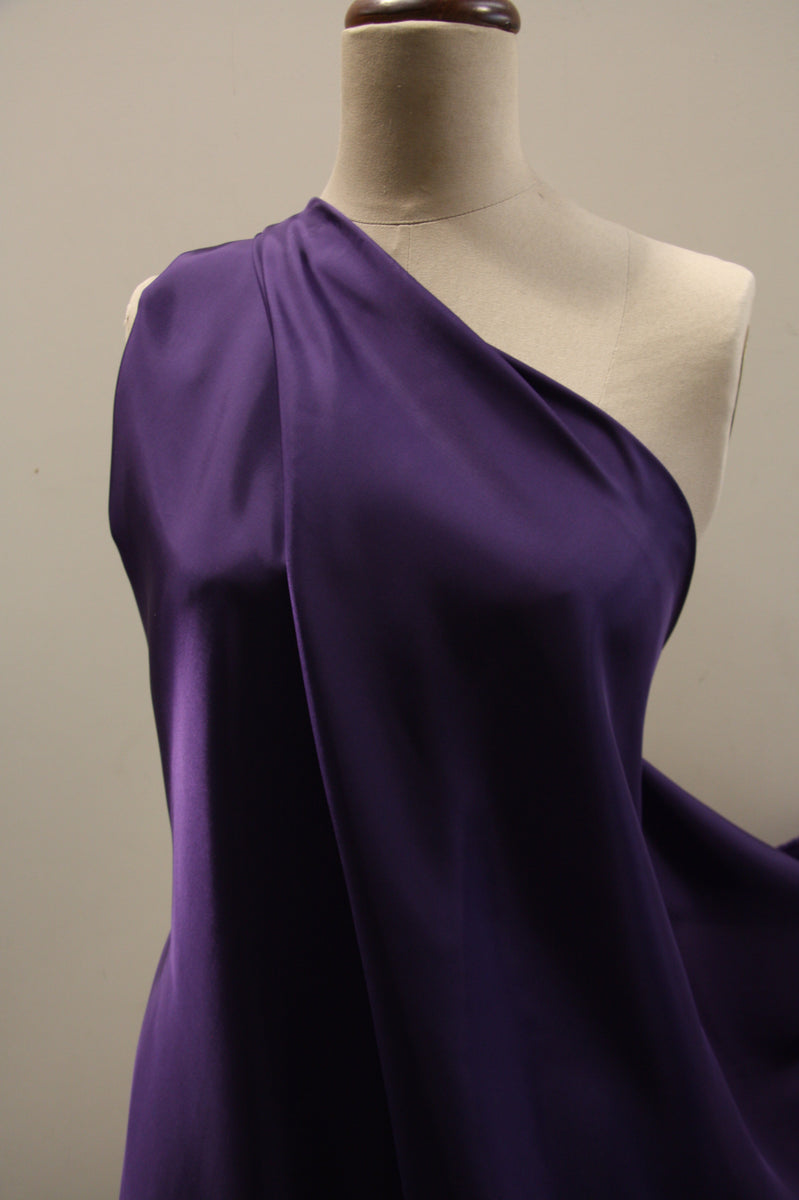 Dark Purple Rayon Lining (120cm wide)