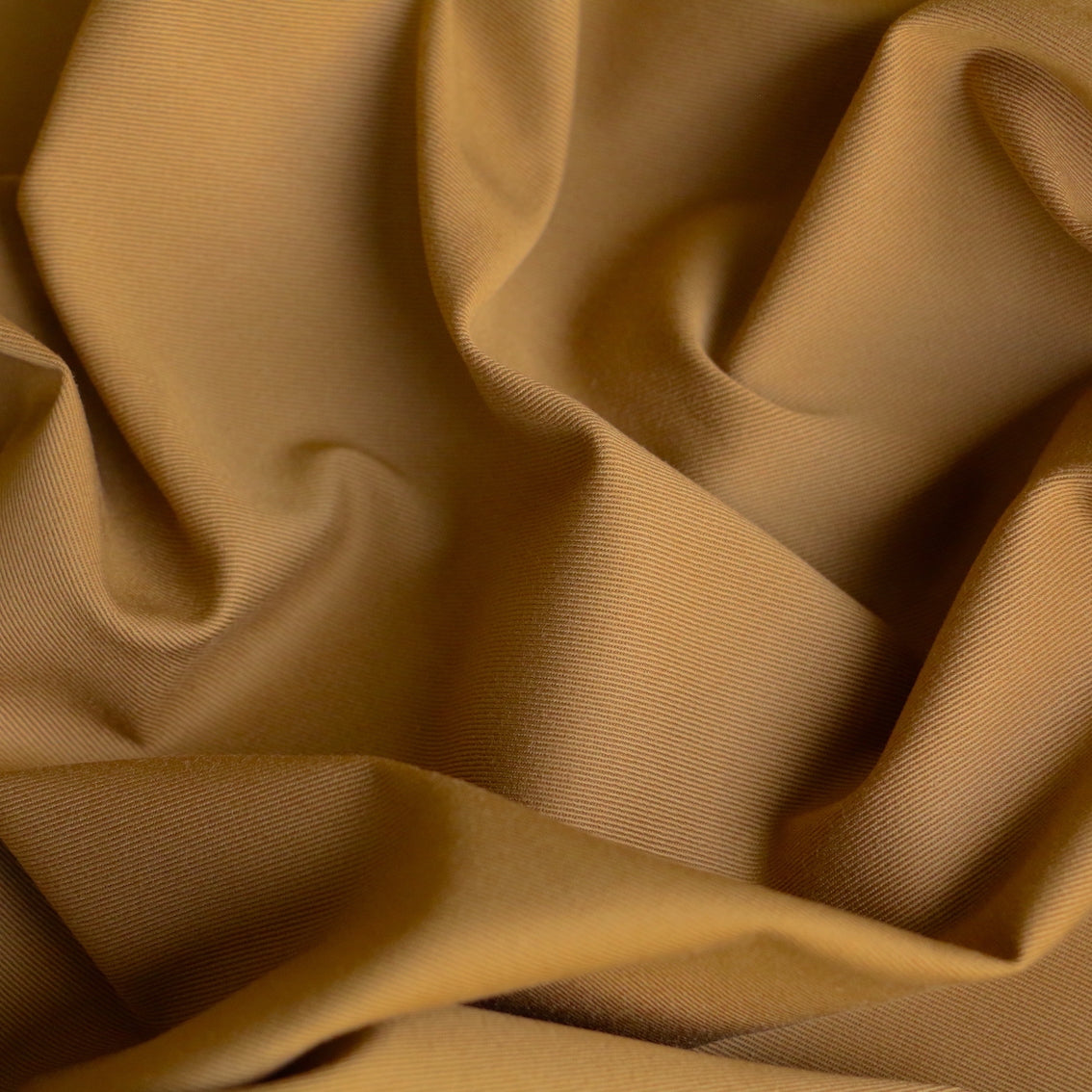 Palermo Tan Stretch Cotton Drill