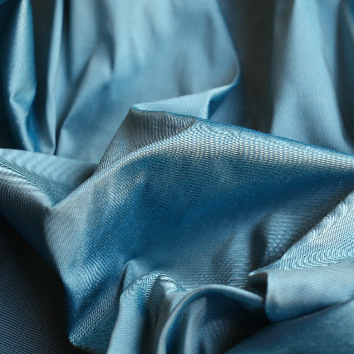 Princess Teal Silk Dupion