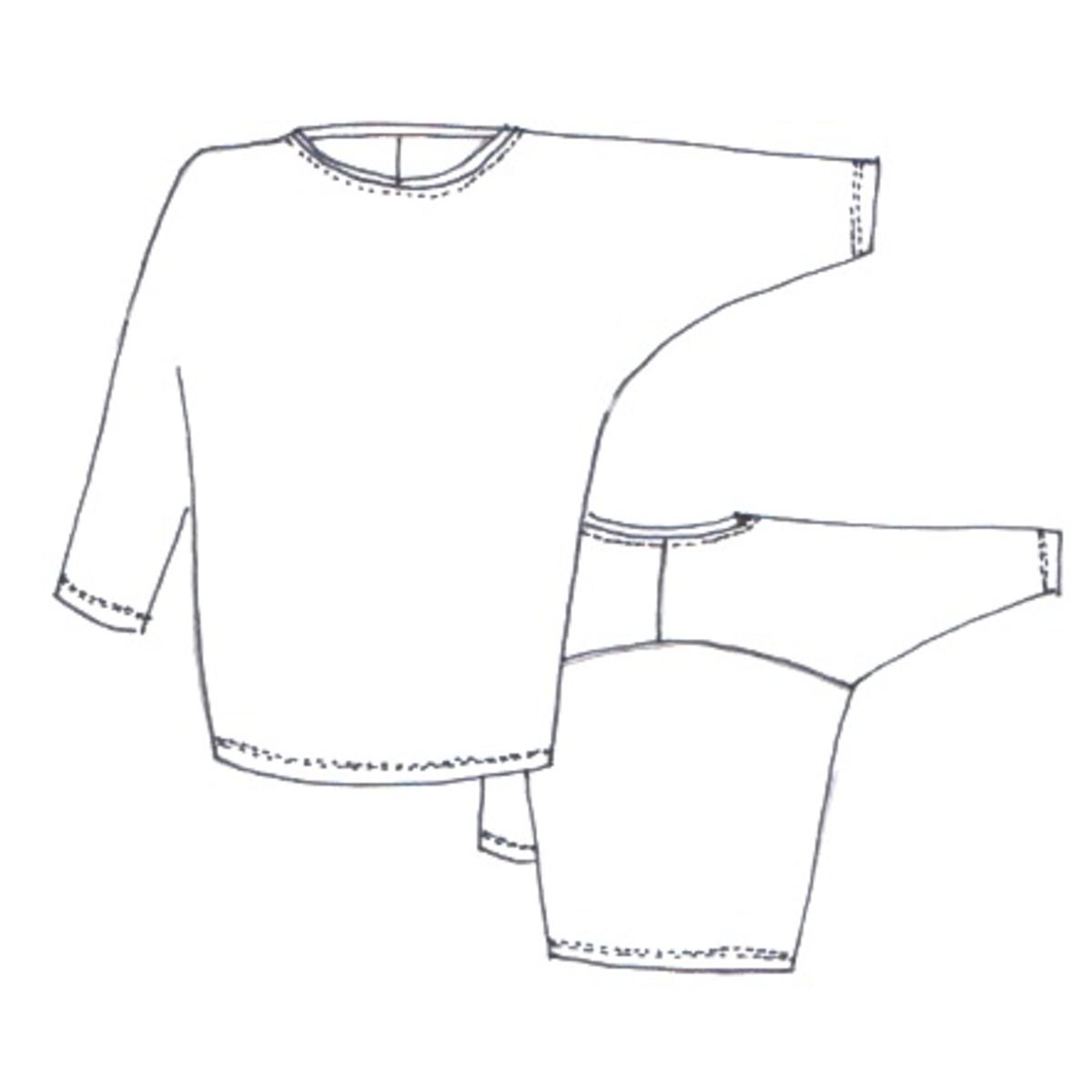 Isla Top Pattern