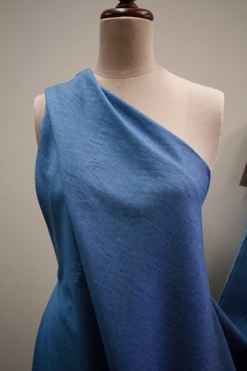 Washed Chambray - Light Blue