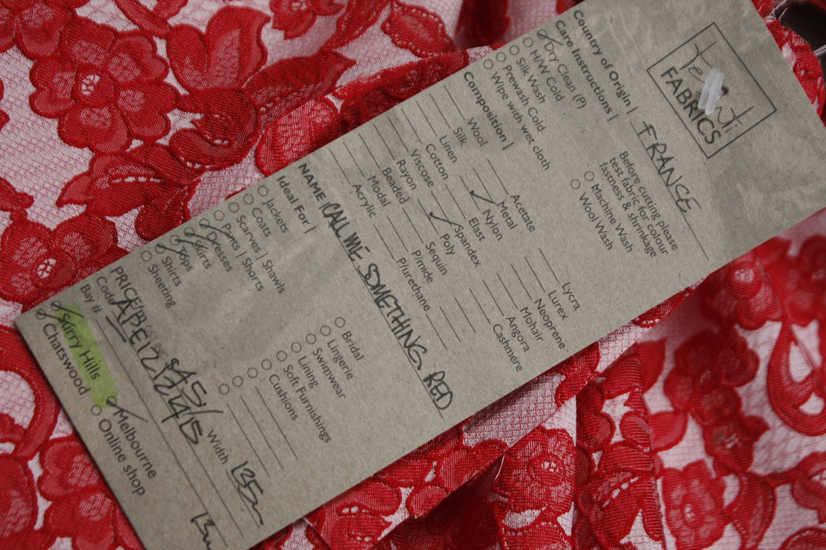 Call Me Something Red