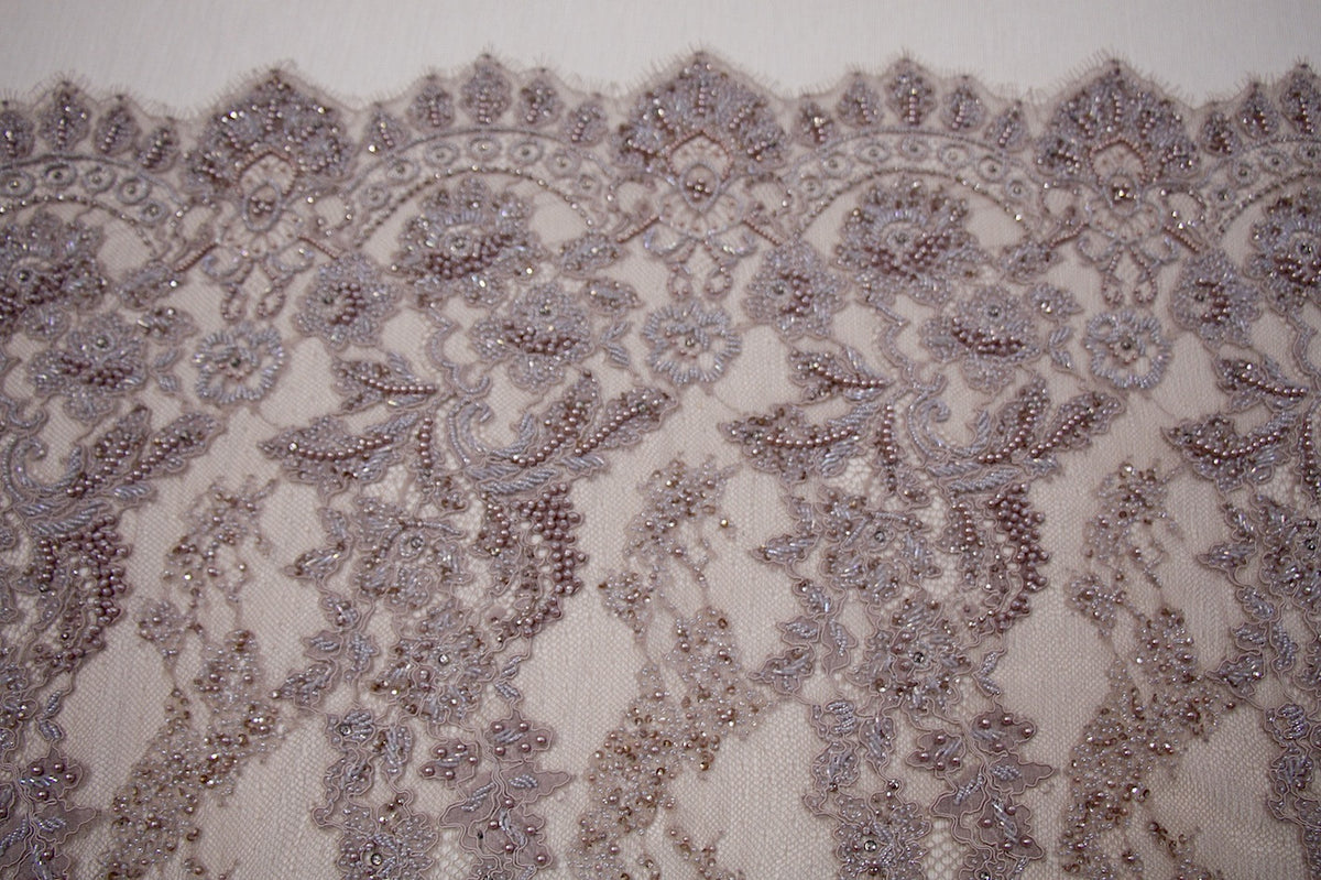 Carolina Beaded Lace - Quail