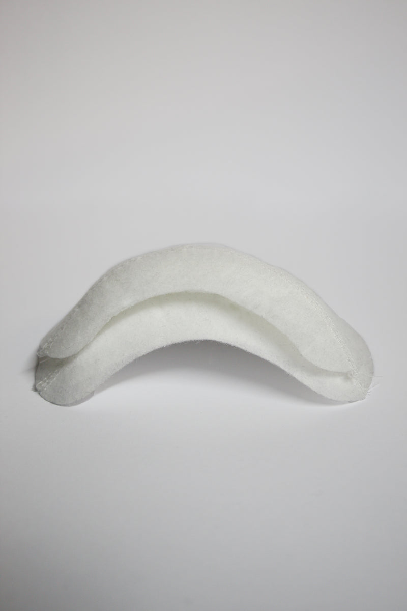 Felt Semi Raglan Shoulder Pads with Sleeve Head Lip