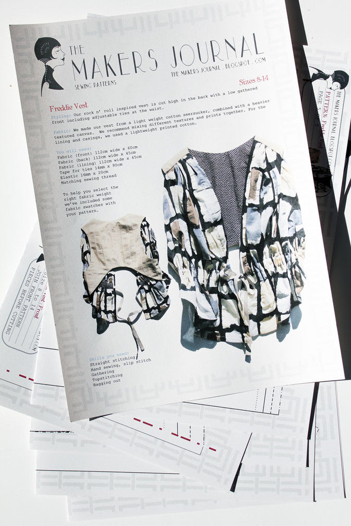 Freddie Vest Pattern