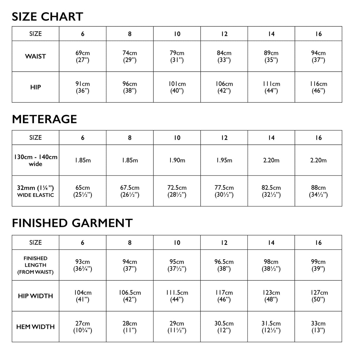 Naia Pants Pattern